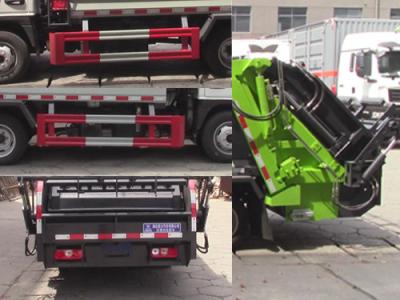 Cina 89 km/h Veicolo sanitario con camion spazzatura a compressione idraulica in vendita