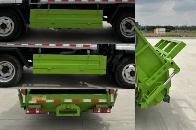 China DONGFENG Rubish Sanitation Compressed Garbage Truck Vehicle Hydraulic for sale