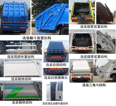 Cina Sinotruck trasmissione automatica elettrica pura veicolo di raccolta pesante in vendita
