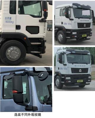 Cina Sinotruck trasmissione automatica elettrica pura veicolo di raccolta pesante in vendita