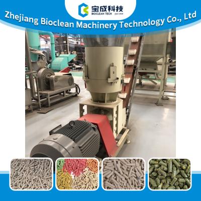 China Biological Flat Mold Biomass Wood Pellet Machine Wood Ash Compression for sale