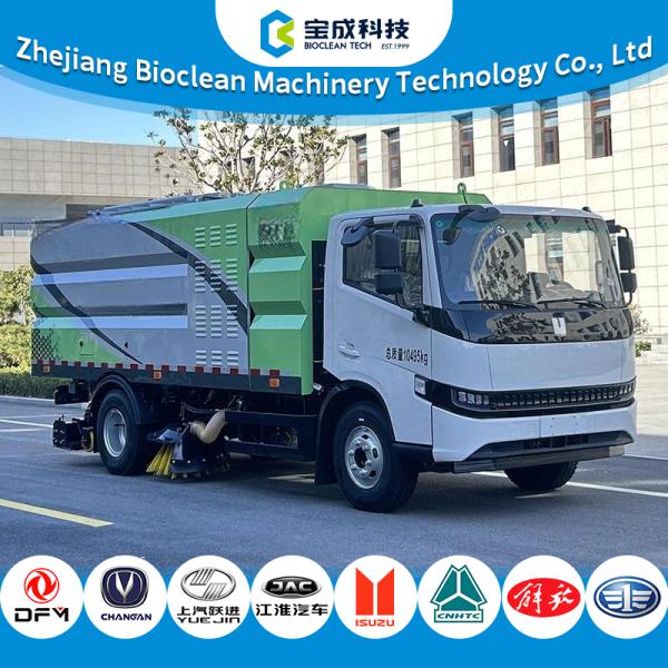 Quality Functional Pure Electric Versatile Heavy Duty Vacuum Truck For Effective Street Cleaning for sale