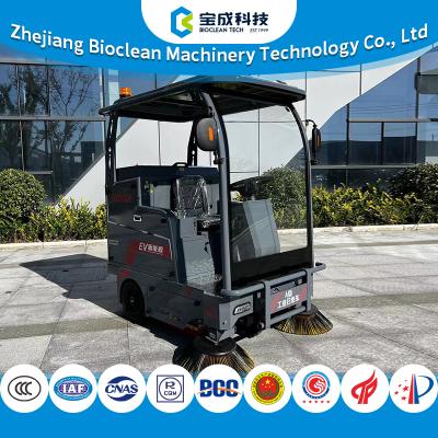 China Commercial Floor Sweeper Lightweight Maneuverable For Indoor / Outdoor Use for sale