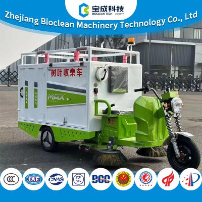 China Leaf Suction Collection Trike Efficient Outdoor Sweeper for Leaves Debris for sale