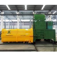 China Movable  Smart Bin Auger Marine Solid Hydraulic  Refuse Trash Waste Garbage Compactor for sale