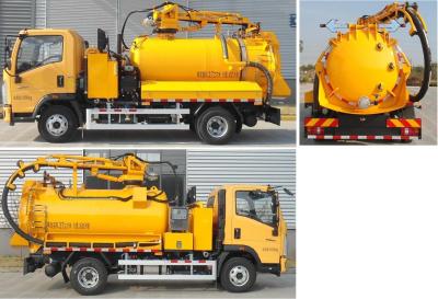 China Efficient Mobile Sludge Suction Vehicle Eco Friendly Sewage Collection Truck For Municipal Use for sale