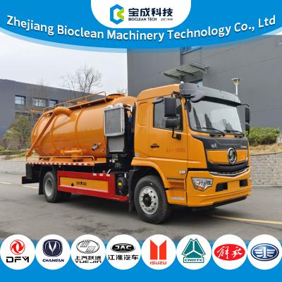 China 7100L Large Capacity Sewage Cleaning and Suction Truck for sale