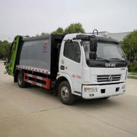 China 12T compressed compactor Sino electric used Garbage compression truck for sale