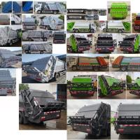 China 12T compressed compactor Sino electric used Garbage compression truck for sale