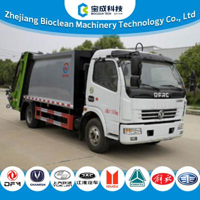 China 12T compressed compactor Sino electric used Garbage compression truck for sale