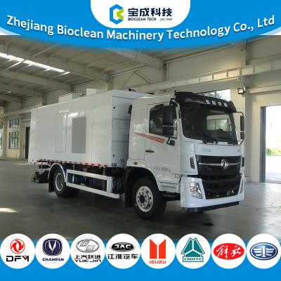 China 16 Ton 8.5 CBM Total Weight Diesel Gasoline Electric Vacuum Road Sweeper Sanitation Truck for sale