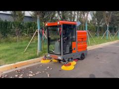 A Closer Look: Electric Floor Sweeper: High-Efficiency Commercial & Industrial Cleaning Machine