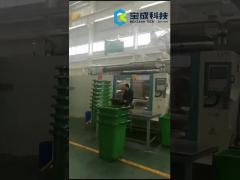 80L HDPE recycling  waste disposal management trash can garbage bin collection bins