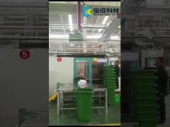 120L HDPE recycling  waste disposal management trash can garbage bin collection bins