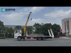 6x4 howo crane heavy duty electric recovery towing wrecker tow body truck