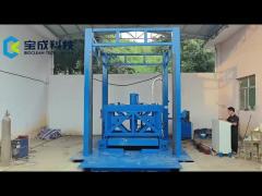 Vertica40-80T Rubbish Hydraulic  Marine Solid   Refuse Trash Waste Refuse Garbage Compactor