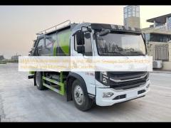 High-Pressure Water Jetting and Vacuum Sewage Suction Truck for Industrial and Municipal Pipe Cleaning