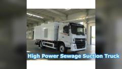 Heavy Duty Vacuum Sewage Suction Truck for Urban Cleaning