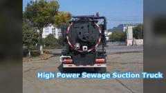 Efficient Sewage Suction Truck for Urban Waste Management
