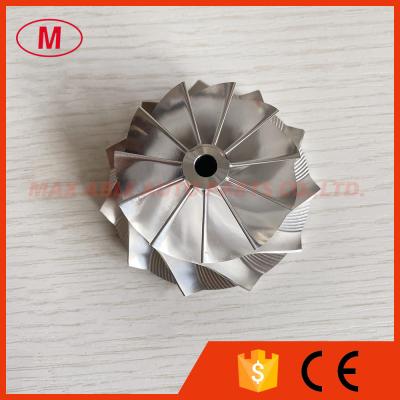 China T04B 54.06/71.40mm 11+0 blades high performance turbo milling/aluminum 2618/billet compressor wheel for sale