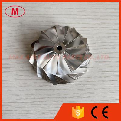 China TD04HL 53.50/70.00mm 11+0 blades high performance Turbocharger milling/aluminum 2618/billet compressor wheel for sale
