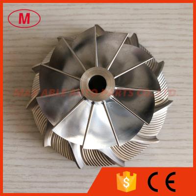 China S400 171692 71.06/101.45mm 11+0 blades Turbo milling/aluminum 2618/billet compressor wheel for S372 : 171701(S400SX4-71) for sale