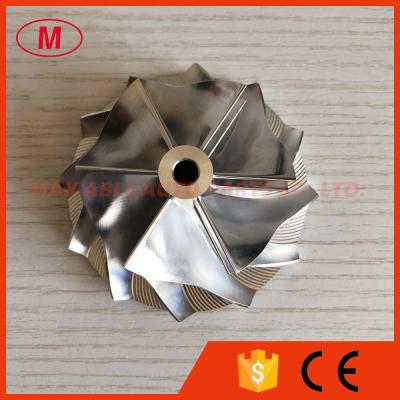 GTX3071 6+6 blades 54.06/73.40mm bore 6.00mm high Performance turbo milling/aluminum 2618/billet compressor wheel