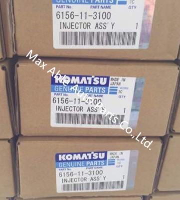 China 095000-0801 inyector común original del carril 095000-0800 6156-11-3100 en venta