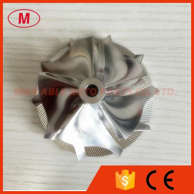 China TD05H 60.50/78.00m m rueda del compresor del billete del turbocompresor de 5+5 cuchillas para MITSUBISHI en venta