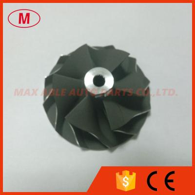 China CT12B 17201-67010/17201-67040 43.00/58.00m m rueda del compresor del turbocompresor de turbo de 6+6 cuchillas en venta