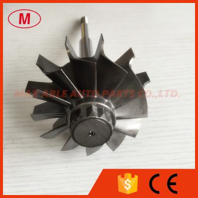 China HX35 HX35W H1C Ind 70mm Exd 60mm 12 blades Turbocharger Turbine Wheel /turbine Shaft&wheel for sale