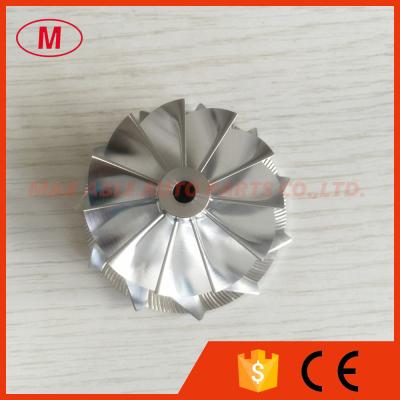China CT12 47.04/58.03m m billete del turbocompresor de 11+0 cuchillas/rueda de aluminio del compresor 2024/milling en venta