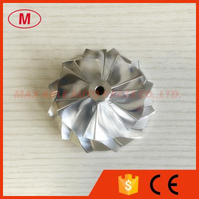 China K04 49.62/61.98m m rueda del compresor del billete de turbo del alto rendimiento de 6+6 cuchillas que muele en venta