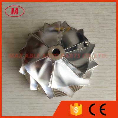 Китай ТД05Х-25Г 60.50/78.00мм колесо компрессора заготовки турбонагнетателя 6+6 лезвий продается