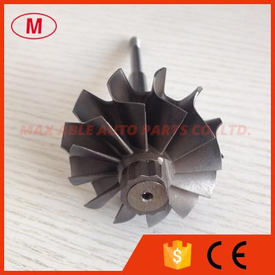 China TD04L 41.2/47.2m m shaft&wheel de la turbina de la rueda de turbo de 12 cuchillas para 49177-30300 en venta
