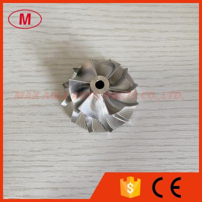 China GT1749 6+6 blades 702489-0005/0001 36.39/49.10mm high performance turbo milling/aluminum 2618/billet compressor wheel for sale