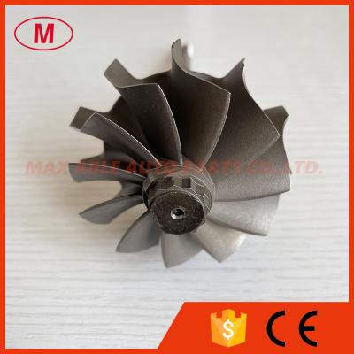 China TE06H 58.5X67.5mm 11 blades turbine shaft/Turbo wheel/turbine wheel and shaft for sale