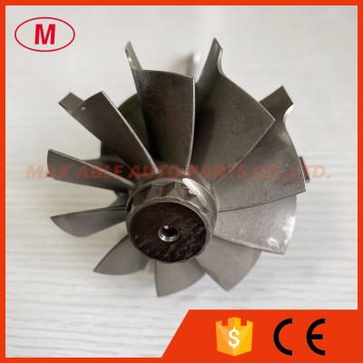 China HX40 67X76m m cojinete liso del shaft&wheel de la turbina de la rueda de turbo de 10 cuchillas en venta