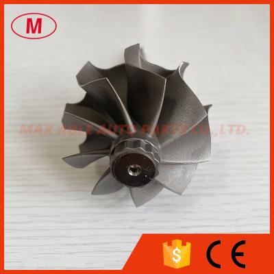 China GT28 cojinete liso 46.95x53m m shaft&wheel de la turbina del turbocompresor de 9 cuchillas en venta