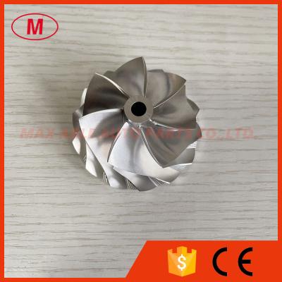 G25-550 48.35/60.00MM 7+7 BLADES LEP STYLE TURBO ALUMINUM 2618/BILLET COMPRESSOR WHEEL FOR 871389-5004S/871389-5005S