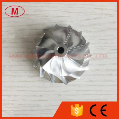 China GT15-25 38.58/52.00mm 7+7 blades 784363-0002B/735475-0002 high performance turbo milling/billet compressor wheel for sale