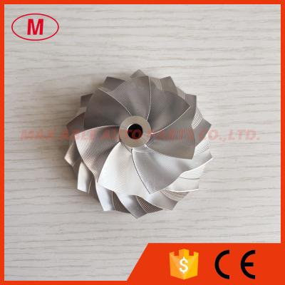 S100 50.00/68.01mm 7+7 blades point milling high performance turbo milling/aluminum 2618/billet compressor wheel