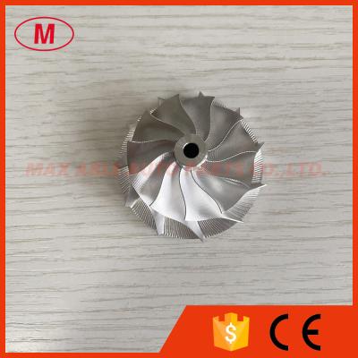 K04 40.80/51.00mm 11+0 blades Point Milling Snake Curve turbo milling/aluminum 2618/billet compressor wheel