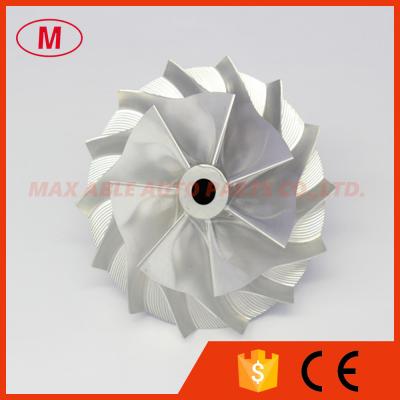 China S300 7+7 blades 64.50/88.55mm high performance turbo Billet/milling compressor wheel for 2008-2010 Powerstroke Compound for sale