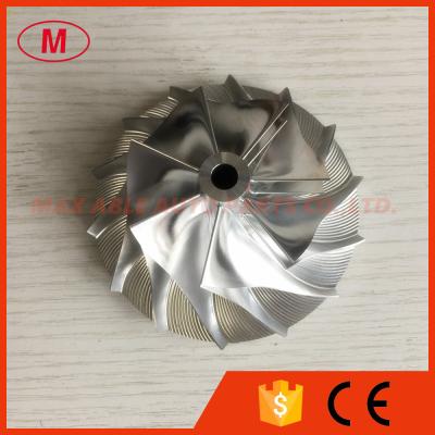 China HX40 55.97/85.98mm 3599018 7+7 blades high performance turbo milling/aluminum 2618/billet compressor wheel for 4037173 for sale