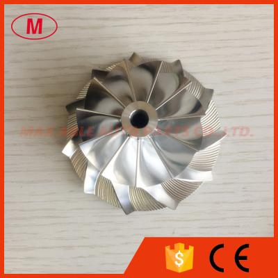 China TD05H 155G6 11+0 blades 47.05/68.01mm 49378-01642/EVO performance High Blade Turbo aluminum 2618/billet compressor wheel for sale