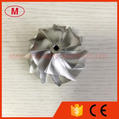 China GT15-25 50.00/68.01mm 6+6 blades turbo milling/aluminum 2618/billet compressor wheel for sale