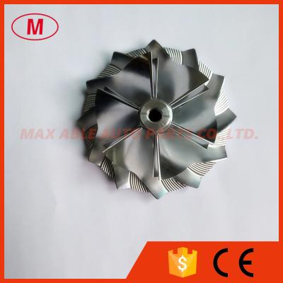 China GT3782VAS 59.10/82.04mm 6+6 blades billet compressor wheel 759361-0010 GT3782R with an 82mm, 50 trim compressor  wheel for sale