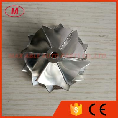 China TD04HL 6+6 blades 49.62/61.01mm high performance turbocharger billet/milling/aluminum 2618 compressor wheel for sale
