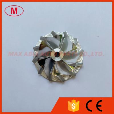 China GTA15-25 40.40/56.02mm 6+6 álabes701374-00031102-022-402 fresado turbo/aluminio 2618/rueda de compresor de tocho en venta